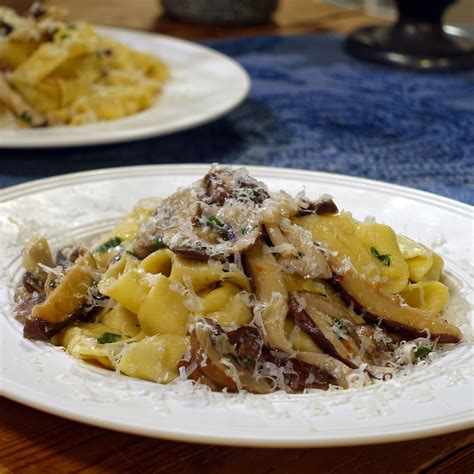 Pappardelle With Mixed Fresh Mushrooms Lidia Easy Pasta Recipes