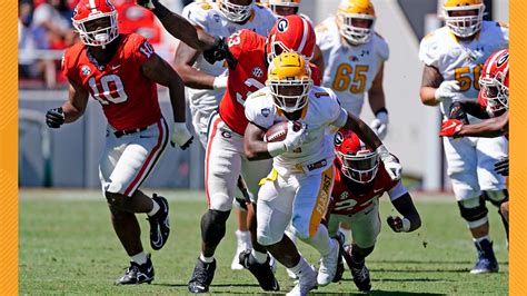Kent State Fights Hard In 39 22 Loss To No 1 Georgia