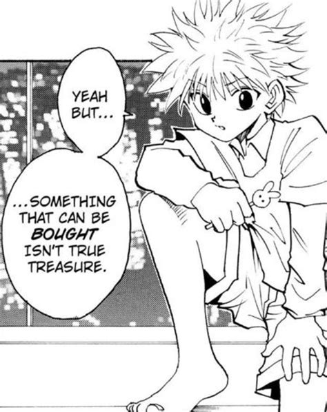 Manga Panel Of Hxh Featuring Killua Zoldyck From The Yorknew Arc Hunter X Hunter Killua