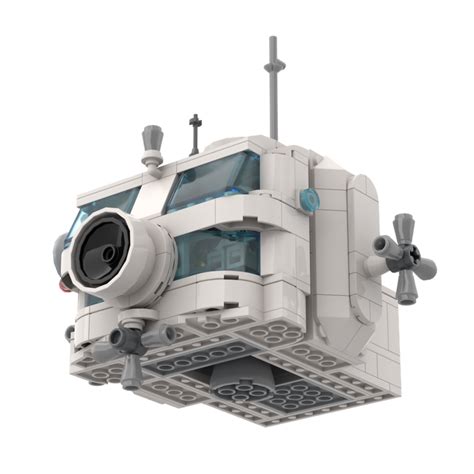 Lego Moc 1962 Lunar Excursion Module Design Lunar Lander By Zeegiraf