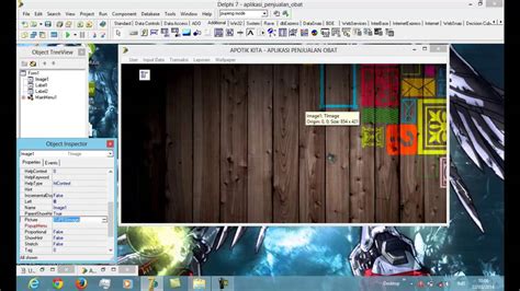 Tutorial Aplikasi Apotik Dengan Delphi7 Episode 2 YouTube