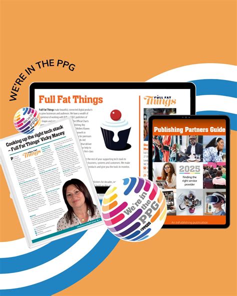 Were Featured In The Publishing Partners Guide Ppg 2025 🎉⁠ ⁠ This Full Fat Things