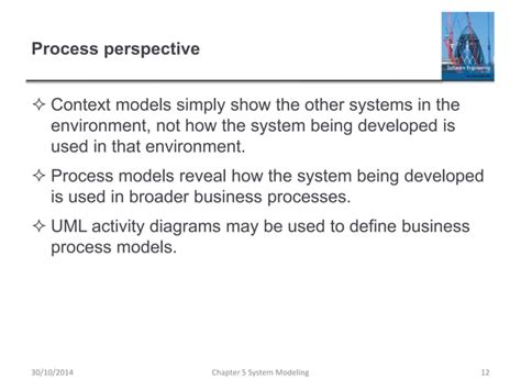Ch5 System Modeling Pptx Operating Systems Computer Software And Applications