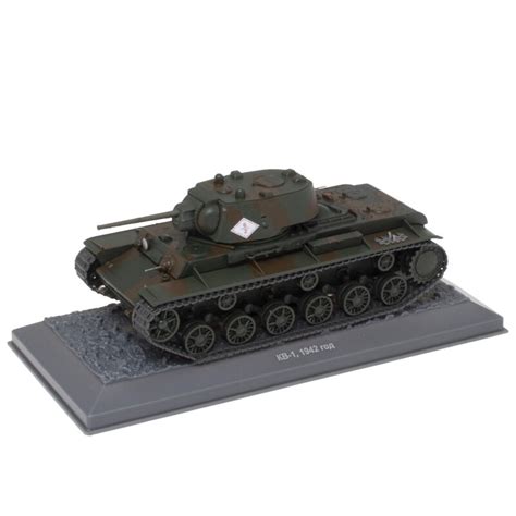 Sowjetischer schwerer Panzer KV 1 1942 Fertigmodell im Maßstab 1 43 19