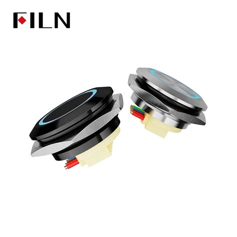 1. Great Ultra Thin Push Button-19MM 2PIN New Short Size Normally Open ...