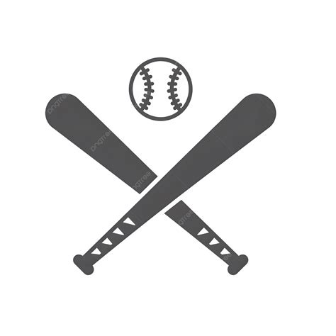 Crossed Baseball Bats Png