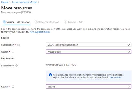 Move Azure Resources To A Different Region Azure Resource Mover
