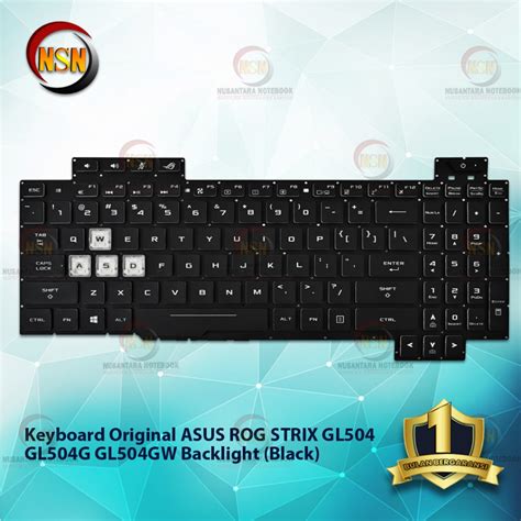 Original Asus Rog Strix Gl504 Gl504g Backlight Black Laptop Keyboard