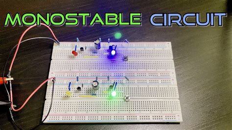 Building A Monostable Circuit Youtube