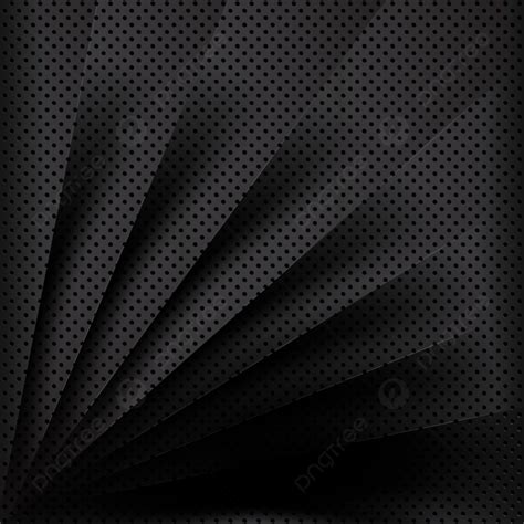Black Metal Vector Background Overlap Multi Paper Lighting For Text And