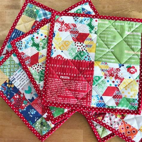 Quick Easy Pot Holder Tutorial Using Layer Cake Squares Artofit