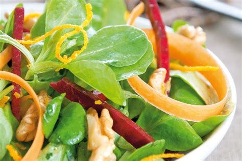 Salade folle une entrée de fêtes fraîche et gourmande Femme Actuelle