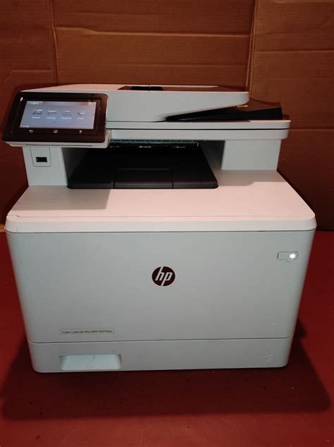 МФУ цветной HP Color LaserJet Pro MFP M fnw c Wi Fi кольоровий друк грн Периферійні