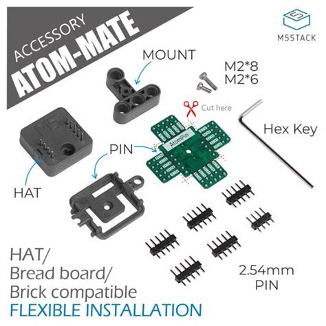 Yingke M Stack Official Atom Mate Diy Expansion Kit Adapter Board For