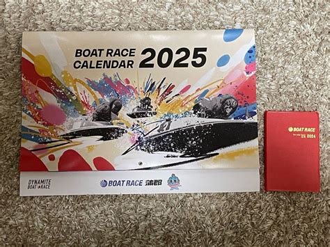 ボートレースカレンダー2025 選手名鑑付き メルカリ