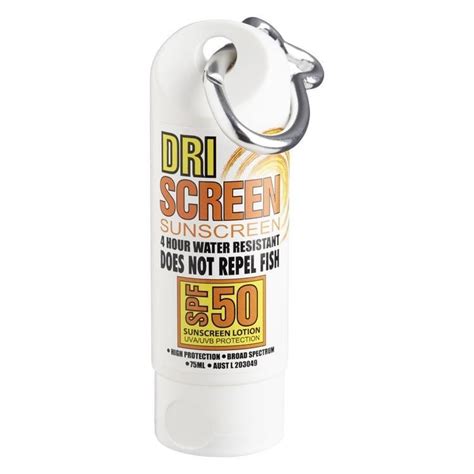 Australian Fishing Network 75ml Dri Screen Sunscreen Fish Friendly