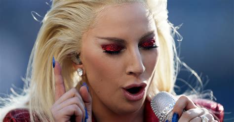 Lady Gaga Offers Her Rendition Of The Star Spangled Banner At Super