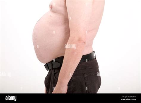 Beer Belly Man Hi Res Stock Photography And Images Alamy