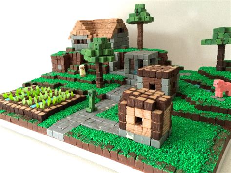 Top 999 Minecraft Cake Images Amazing Collection Minecraft Cake