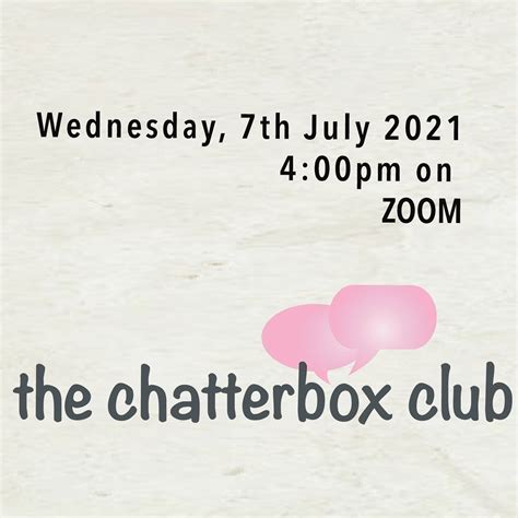 The Chatterbox Club Added A New Photo The Chatterbox Club
