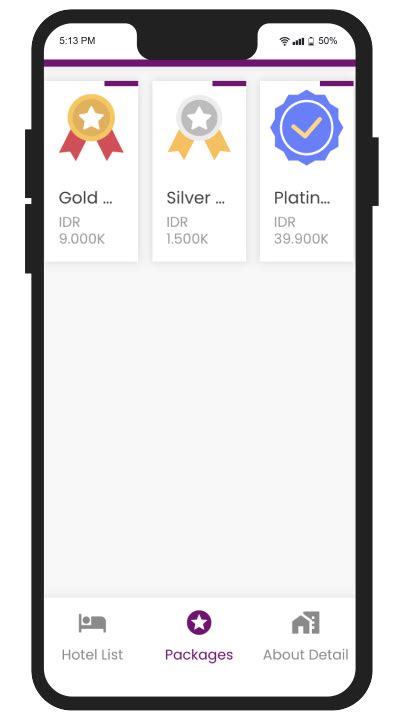 Template Appfibr Hotel List