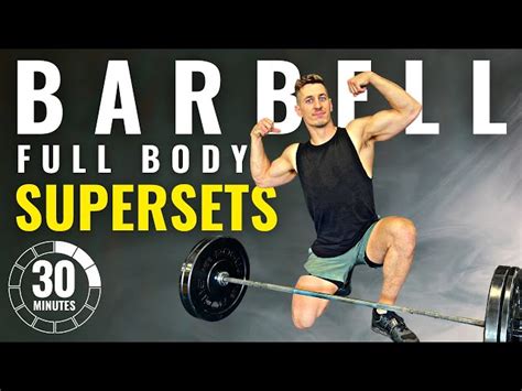 Superset Barbell Squat