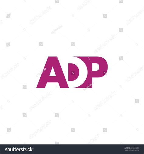 Adp Logo Vector Graphic Branding Letter Stock Vector Royalty Free 416467804 Shutterstock