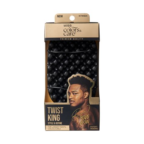 Kiss Colors And Care Style And Define Twist King Premium Twist Tool Black