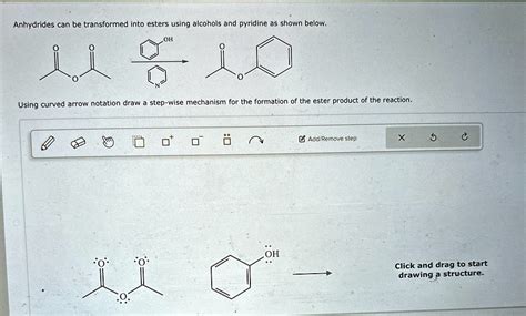 Anhydrides Can Be Transformed Into Esters Using Alcohols And Pyridine