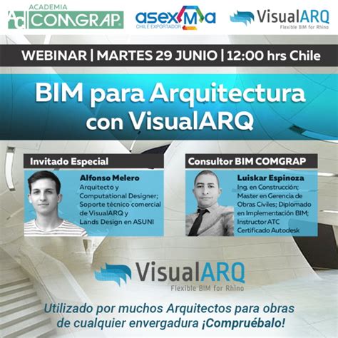 Webinar Bim For Architecture With Visualarq Visualarq