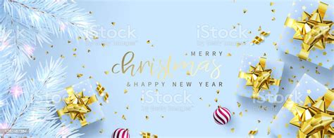 벡터 그림입니다 새해와 메리 크리스마스 축제 인사말 카드 3차원 형태에 대한 스톡 벡터 아트 및 기타 이미지 3차원 형태