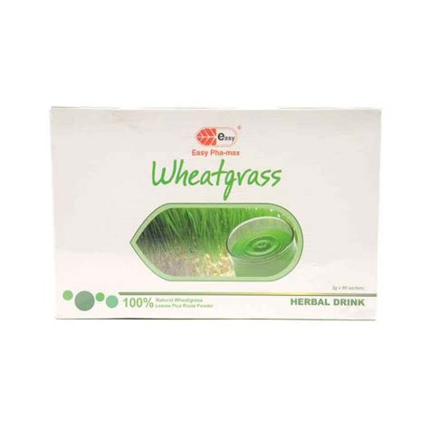 Easy Pha Max Wheatgrass Drink 2g X 66 Sachets Halal Certified Vegan