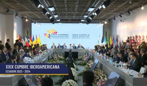Cancilleres Se Reúnen En Cumbre Iberoamericana En Ecuador Noticias