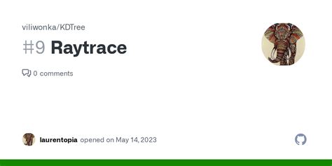 Raytrace Issue Viliwonka KDTree GitHub