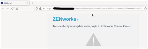 Re Configuring Zenworks 2020 Update 3a Zenworks Configuration