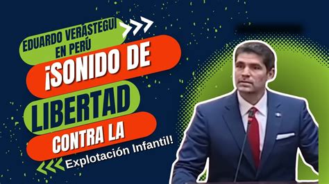 Sonido de Libertad Mensaje de Eduardo Verástegui en Perú Prevención