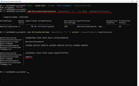 Secure Bitlocker Key With A Pin 4sysops