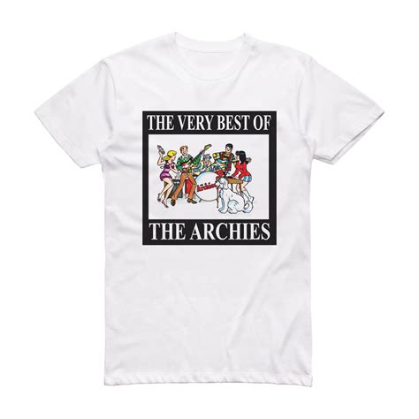 The Archies The Very Best Of The Archies Album Cover T Shirt White