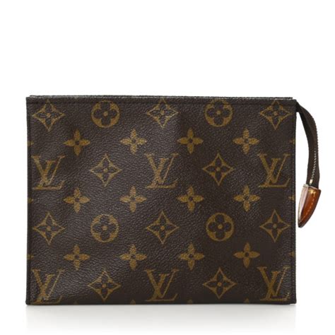 LOUIS VUITTON Monogram Toiletry Pouch 19 1131229 FASHIONPHILE