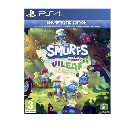 PS4 The Smurfs: Mission Vileaf - Smurftastic Edition - BizNet Shop