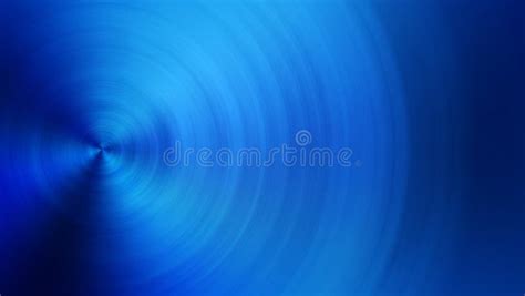 Brushed Circular Blue Metal Surface Use As Background With Blank Space For Design Texture Of