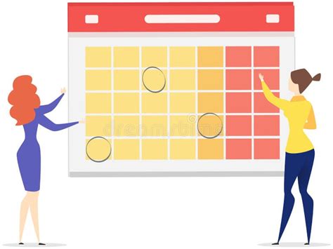 Task Scheduling Process Organization Concept Women Create Work