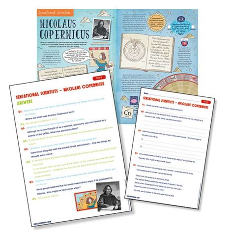Historical Scientist Nicolaus Copernicus Whizz Pop Bang Teaching Resources