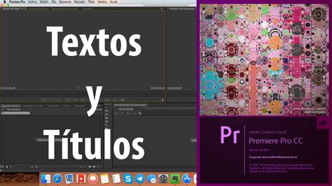 Títulos y Textos Adobe Premier Pro CC Escape Digital
