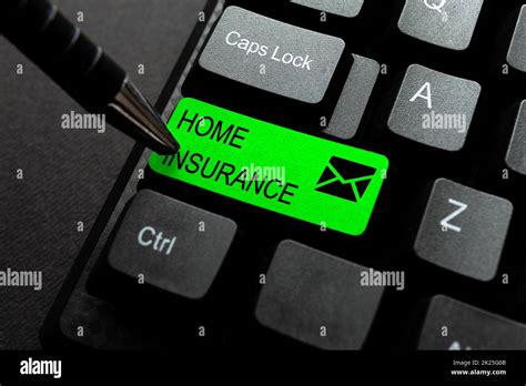 Writing Displaying Text Home Insurance Conceptual Photo Covers Looses