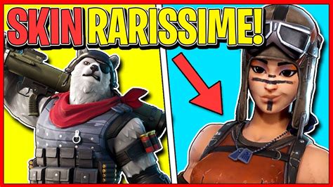 Le 10 Skin Più Rare In Assoluto Su Fortnite 😍 Ne Hai Almeno Una Youtube