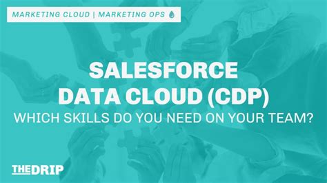 The Drip On Linkedin Salesforce Data Cloud Cdp Which Skills Do You
