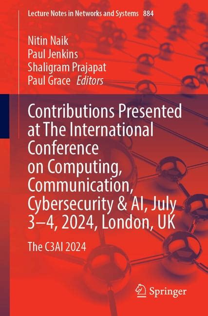 Lecture Notes In Networks And Systems Contributions Presented At The