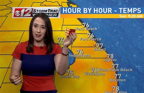 Rubik S Cube No Match For Florida Weather Forecaster Aventura FL Patch