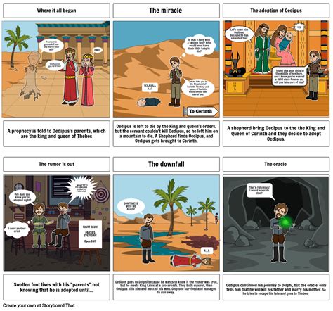 Part 1 Of Oedipus Rexs Life Storyboard Por 276cad73